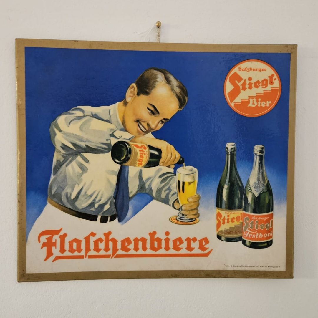 Salzburger Stiegl Bier Werbung - Im Fundus